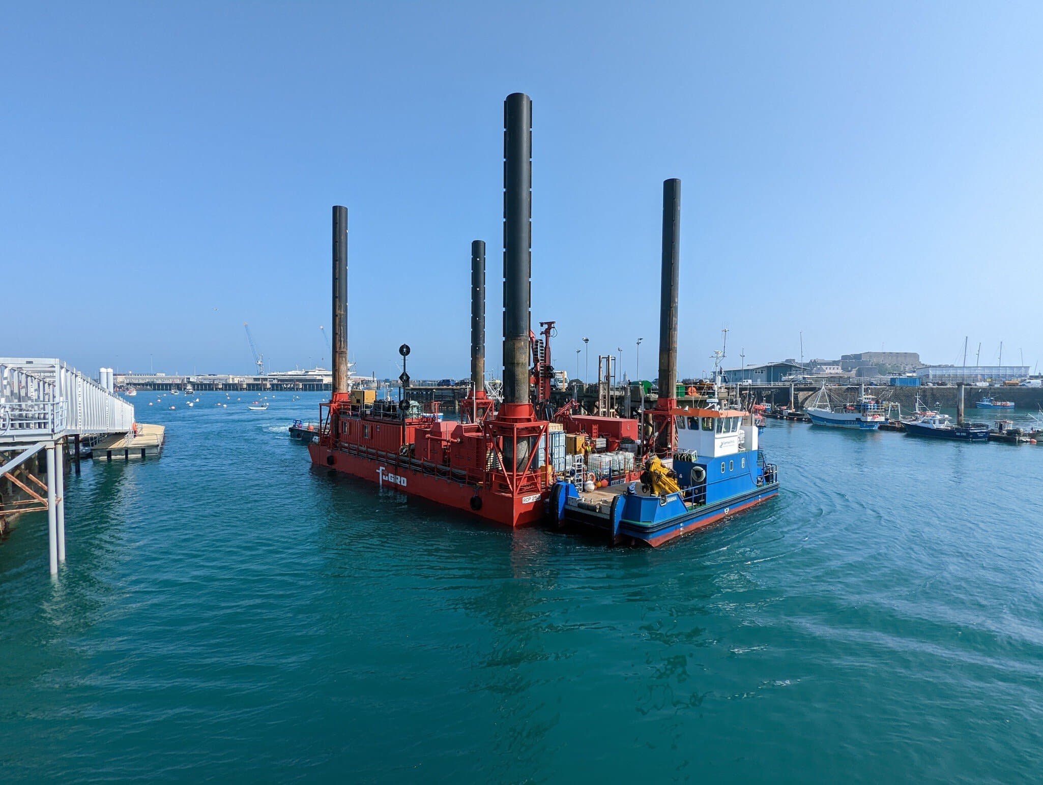 Ground insights for exploring a potential new marina location: site ...