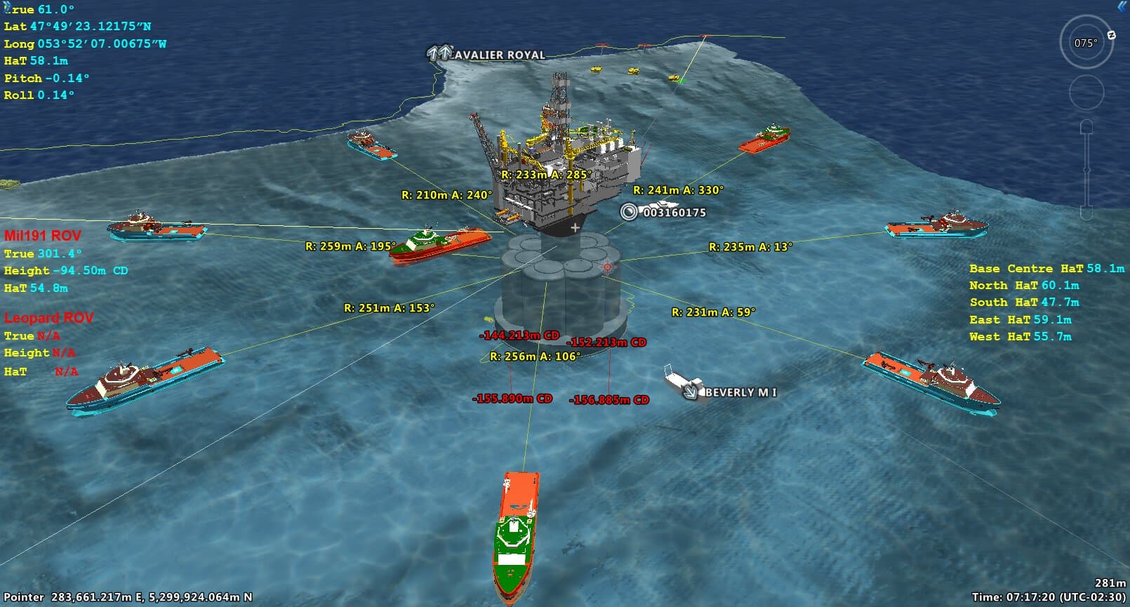 Fugro's Hebron Topside Mating Tow and Final Field Positioning Services ...