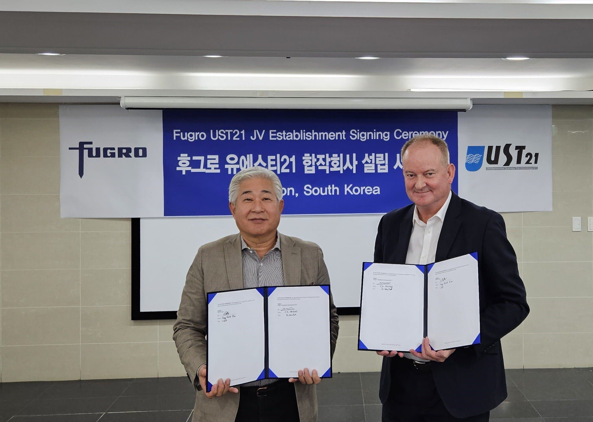Fugro UST21 joint venture opens office in South Korea to meet growing offshore demand | Fugro