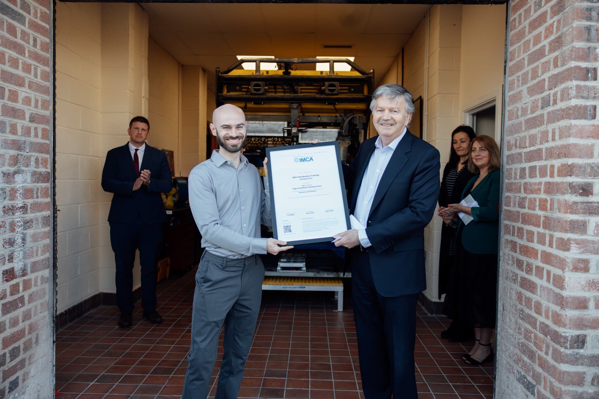 Fugro's ROV Introductory Training Course Receives World-First IMCA ...